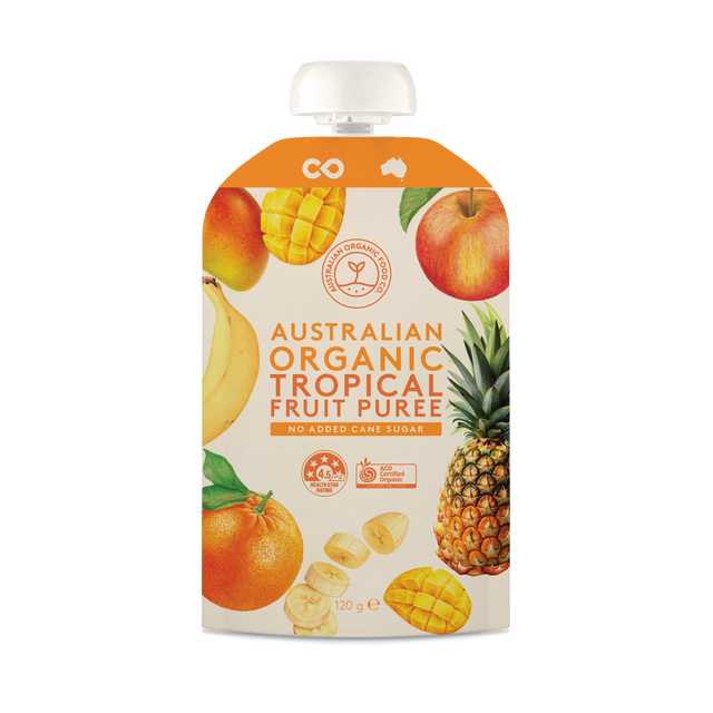Australian Organic Food Co. Fruit Puree - Tropical – AUS PANTRY